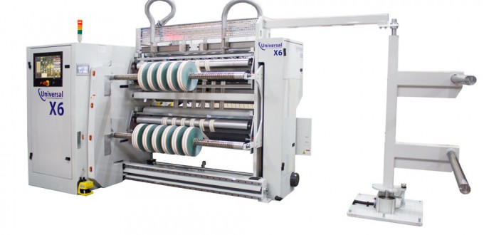 Slitter, rewinder and hot melt adhesive machinery. - Universal ...